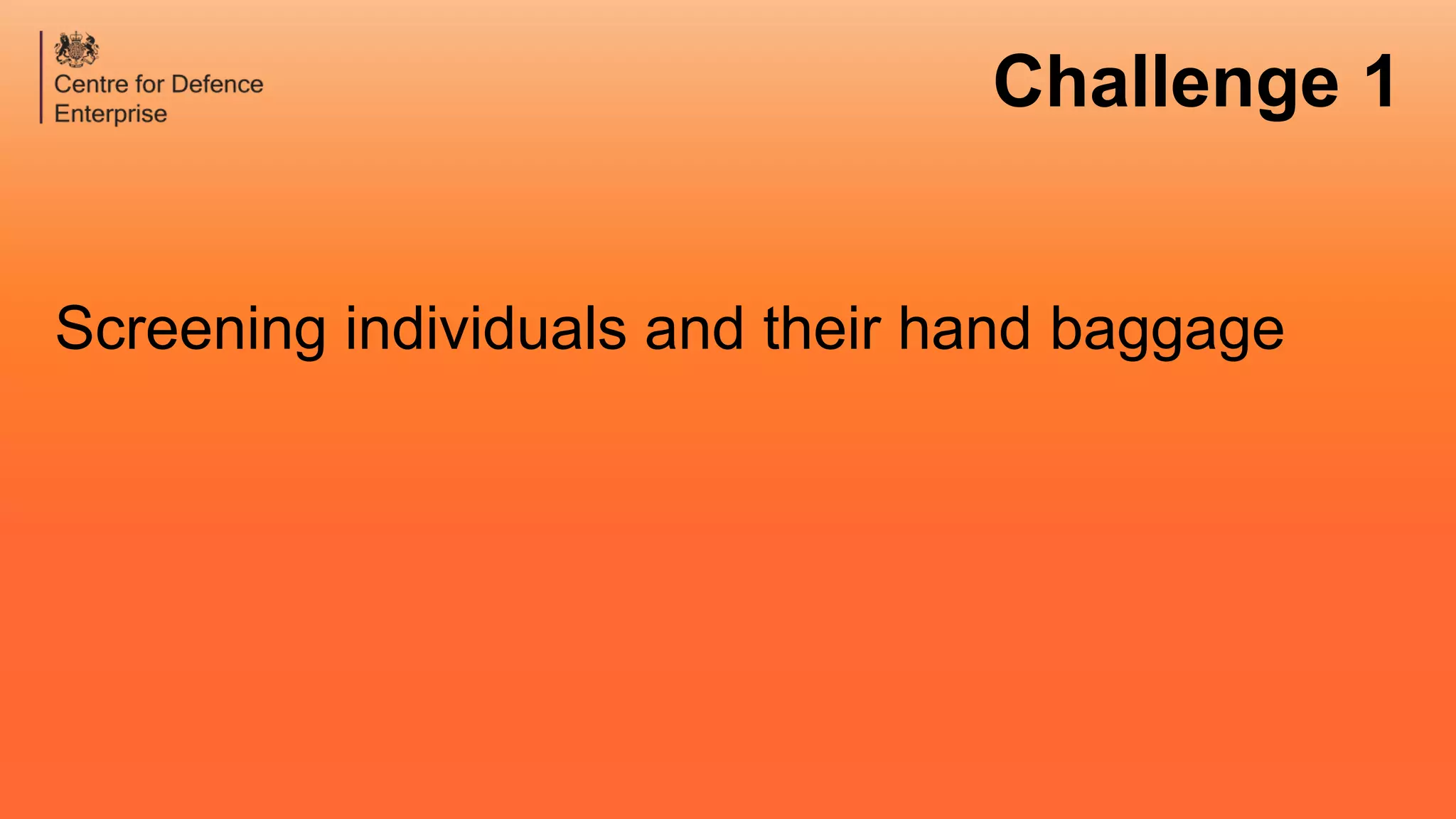 An explanation on how the CDE competition works. | PPTX