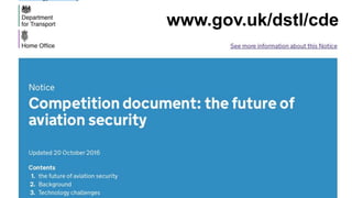 An explanation on how the CDE competition works. | PPTX