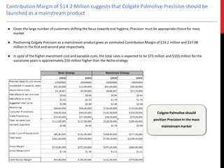 Colgate Precision - Harvard Business Case Analysis | PDF