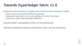 Architecture of the Hyperledger Blockchain Fabric - Christian Cachin ...