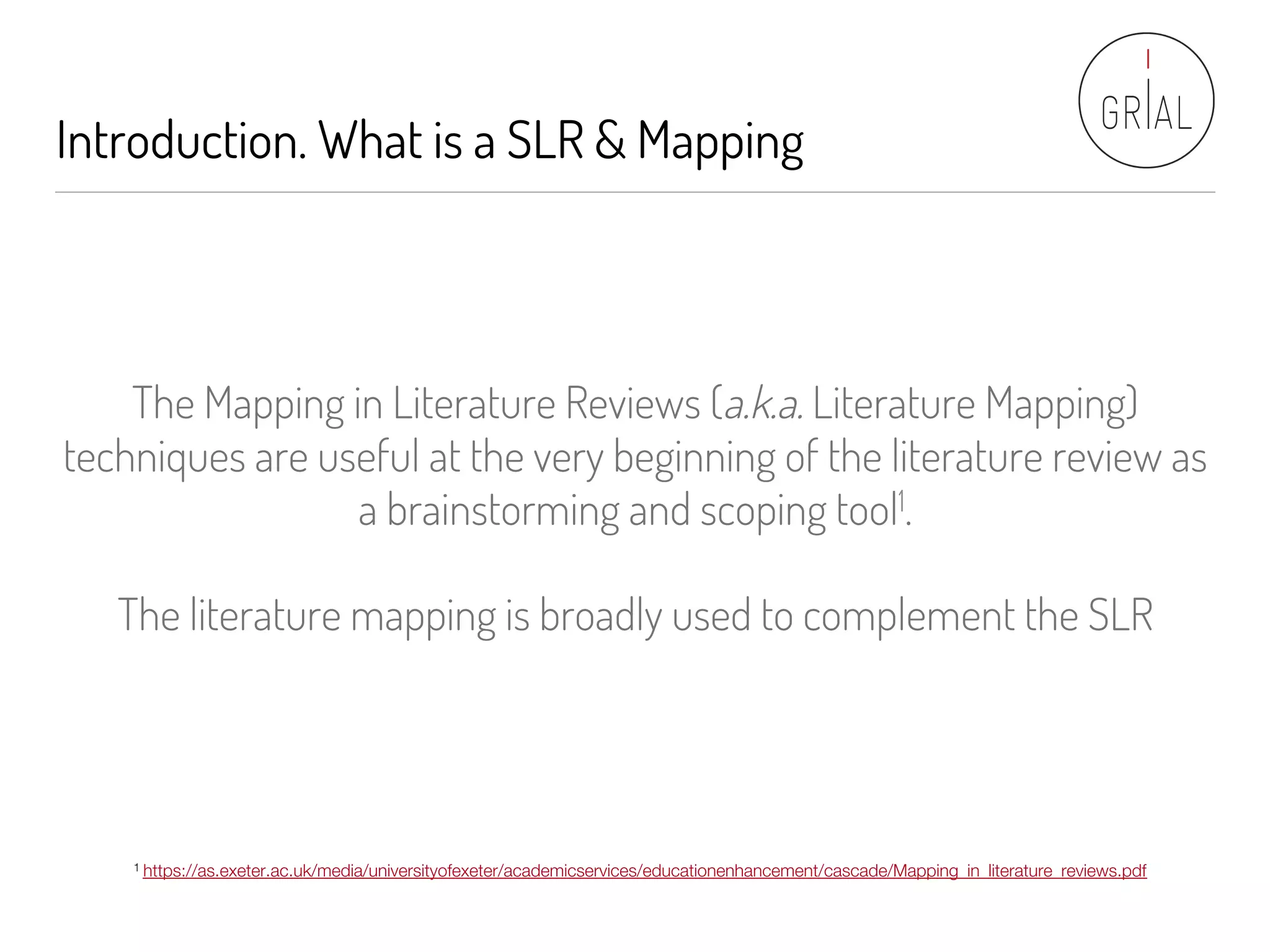 Systematic Literature Review & Mapping | PDF