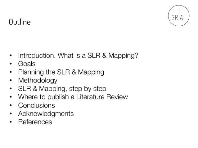 Systematic Literature Review & Mapping