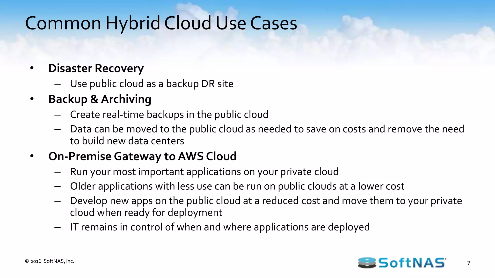 Building a Hybrid Cloud with AWS and VMware vSphere | PPTX