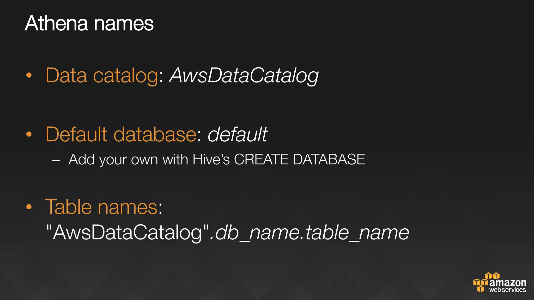 An overview of Amazon Athena | PDF