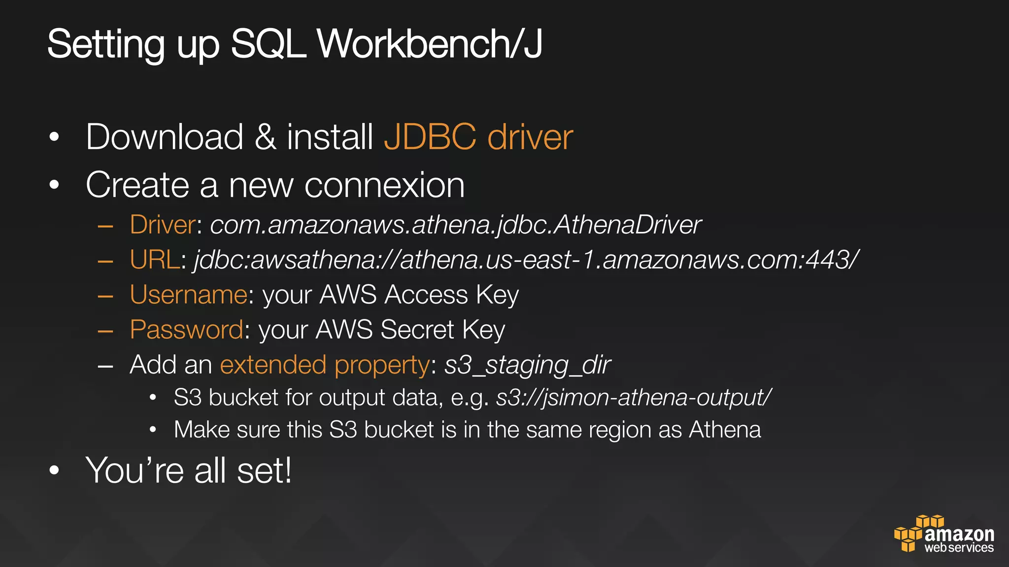 An overview of Amazon Athena | PDF