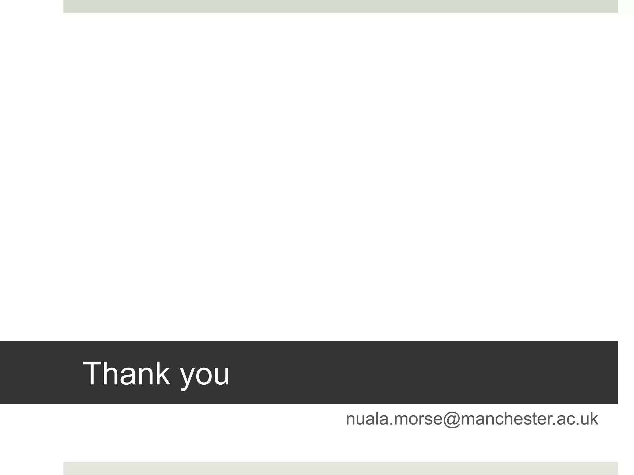 Community museums as spaces of care | Nuala Morse | PPTX | Museums & Galleries | Attractions