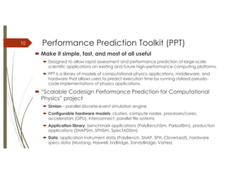 Scalable Interconnection Network Models for Rapid Performance Prediction of HPC Applications | PPT