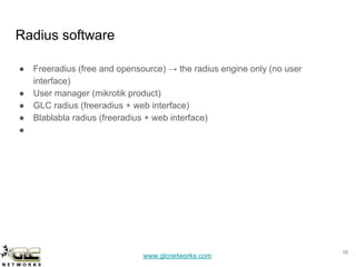 Using mikrotik with radius | PDF