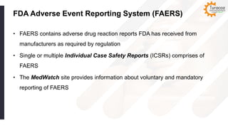 Post -Marketing Drug Safety Surveillance | PPT