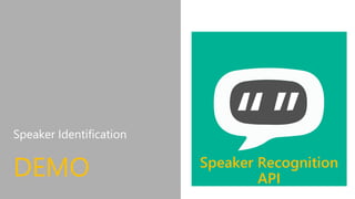Speech API の概要（Microsoft Cognitive Services） | PPT