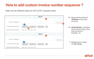 Customize the invoice number sequence | PPT