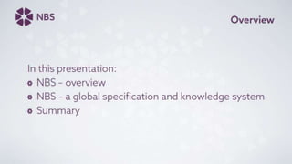 An introduction to NBS | PPTX | Databases | Computer Software and ...