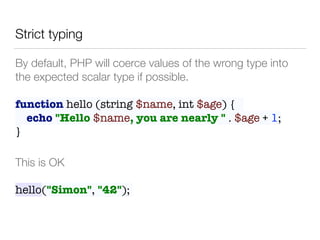 What's new in PHP 7.1 | PPT