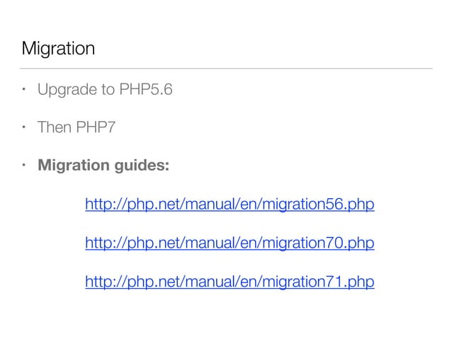 What's new in PHP 7.1 | PPT