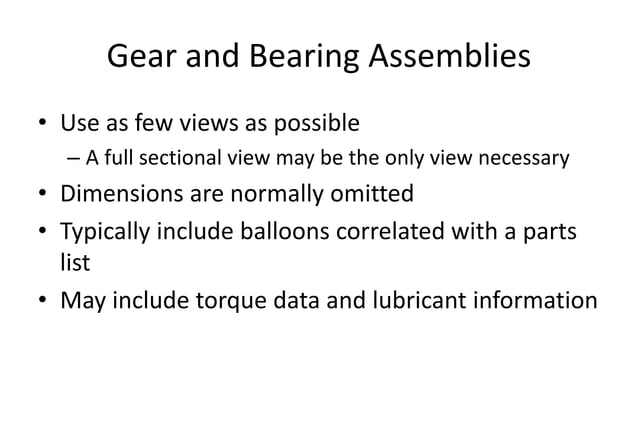 Types of gears - bearings | PPT