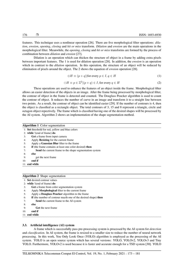 Traffic sign detection optimization using color and shape segmentation as pre-processing system ...