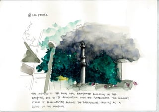 Representing Place Sketches | PDF | Drawing and Sketching | Arts and Crafts