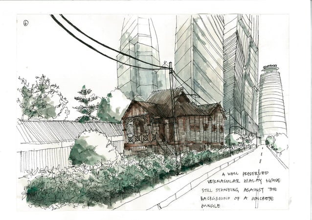 Representing Place Sketches | PDF | Drawing and Sketching | Arts and Crafts