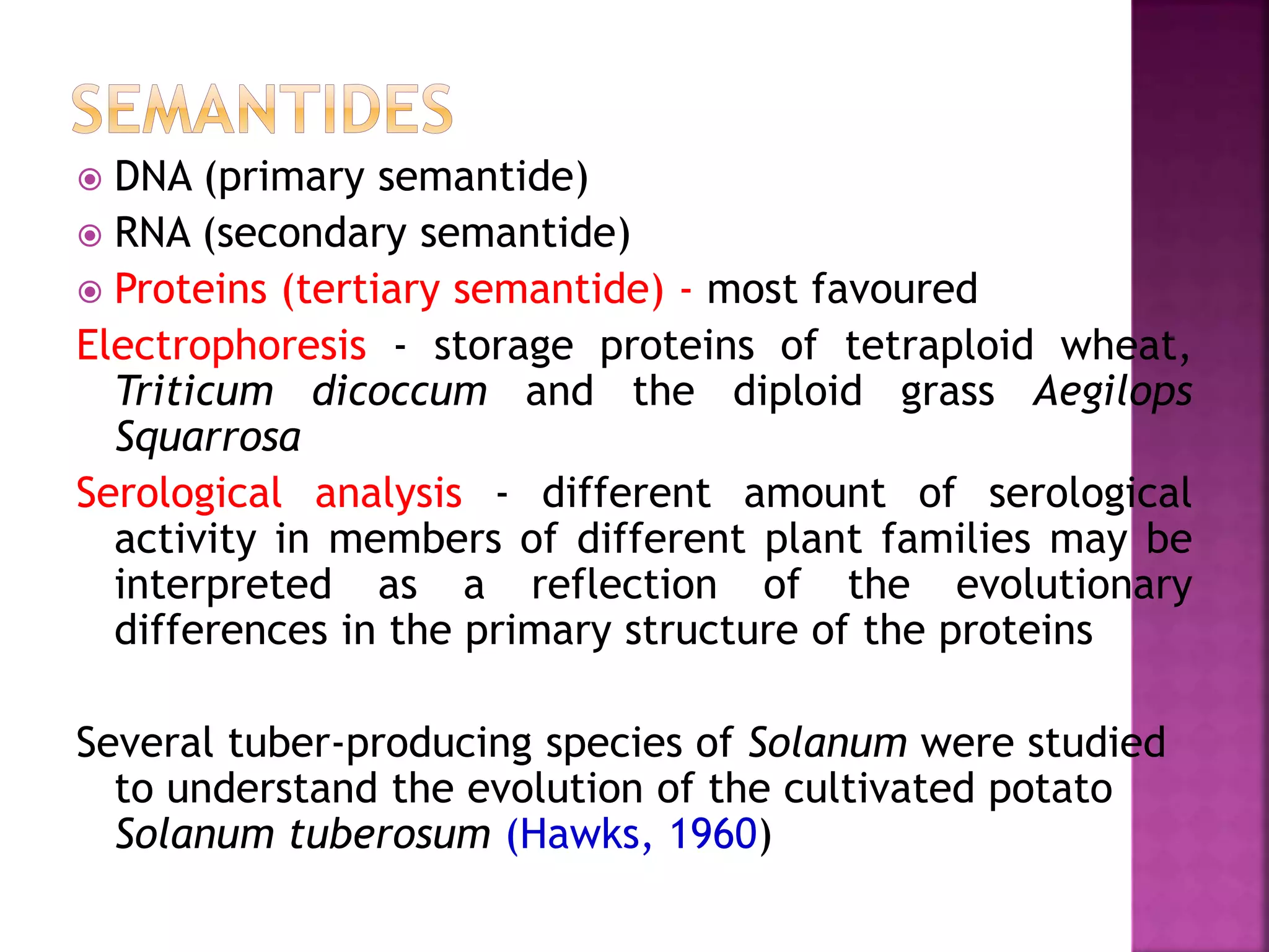 CHEMOTAXONOMY | PPT