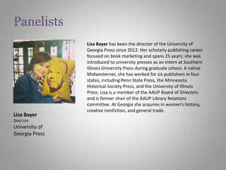 AAUP 2016: Successful University Press Fundraising Four Ways (N ...