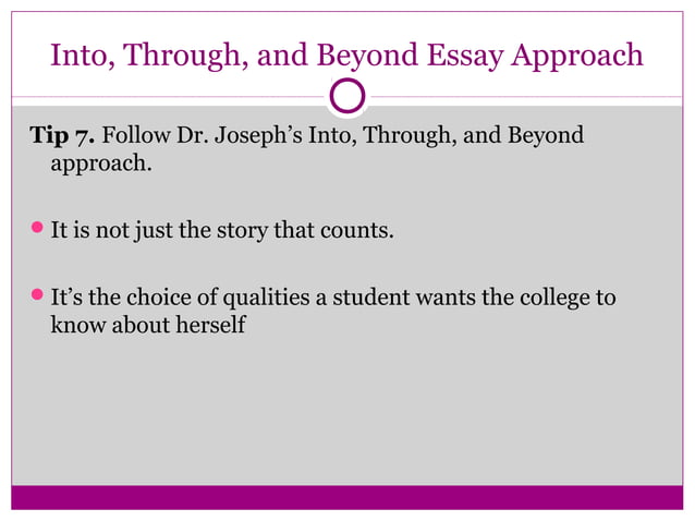 Writing Great UC Personal Insight Question Responses | PPT