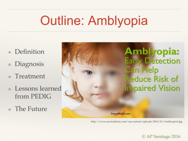 2016 asmph strabismus & amblyopia | PPT