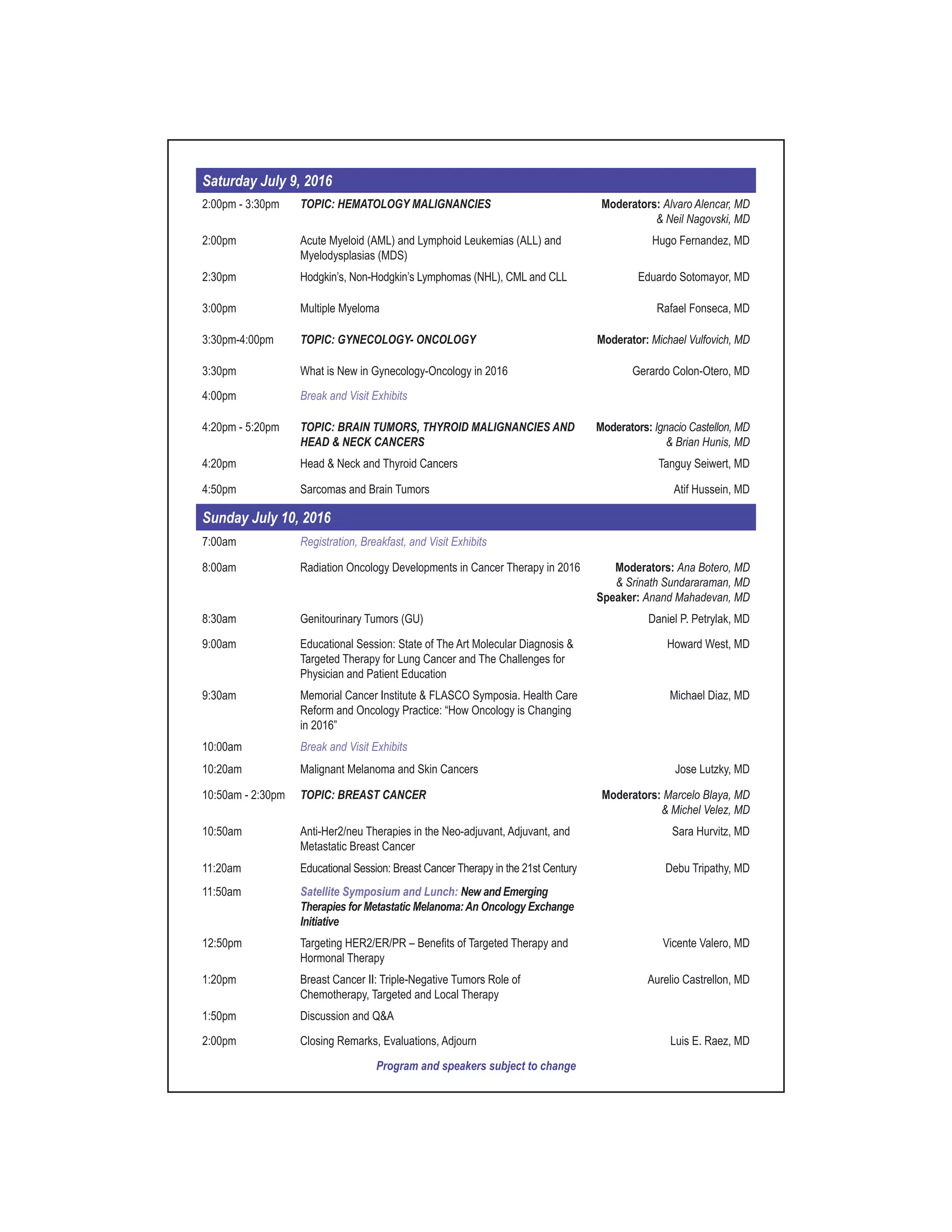 2016 Best of ASCO Brochure | PDF