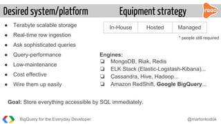 Google BigQuery for Everyday Developer | PDF | Web Development | Internet