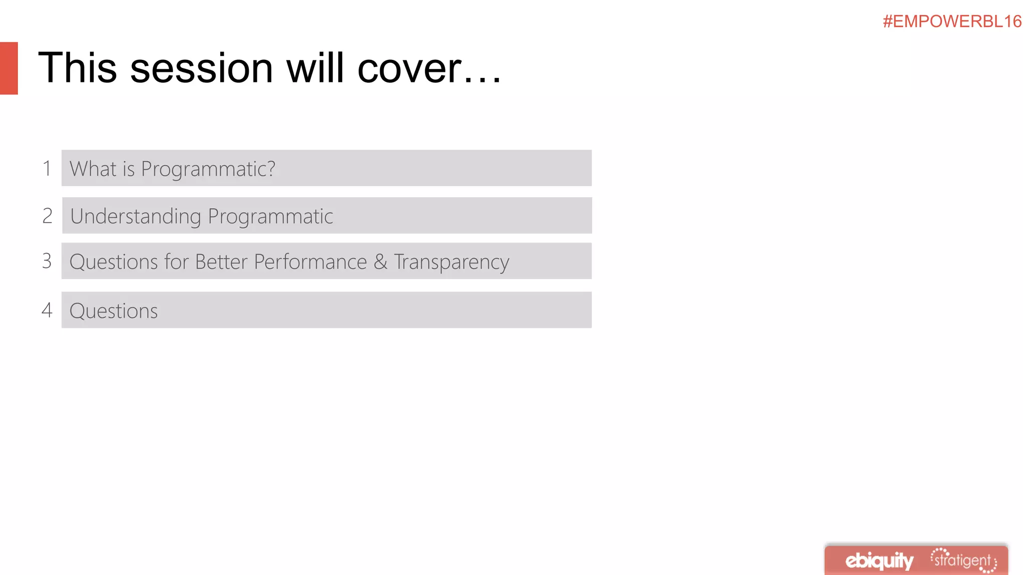 BrandsLab Media Value Session 3 | Programmatic 101: The Programmatic Ecosystem | PPTX ...
