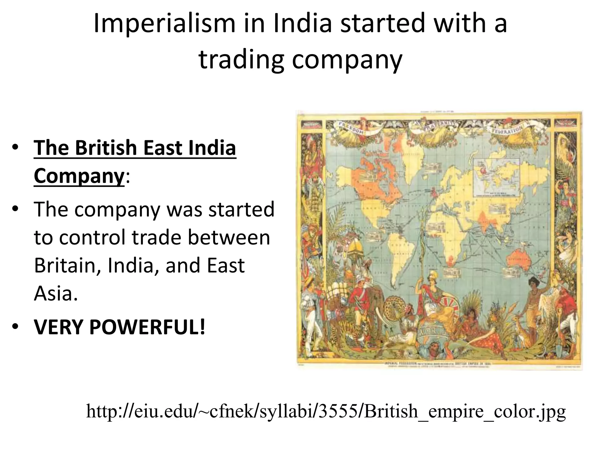 Establishment of company rule in india .ppt