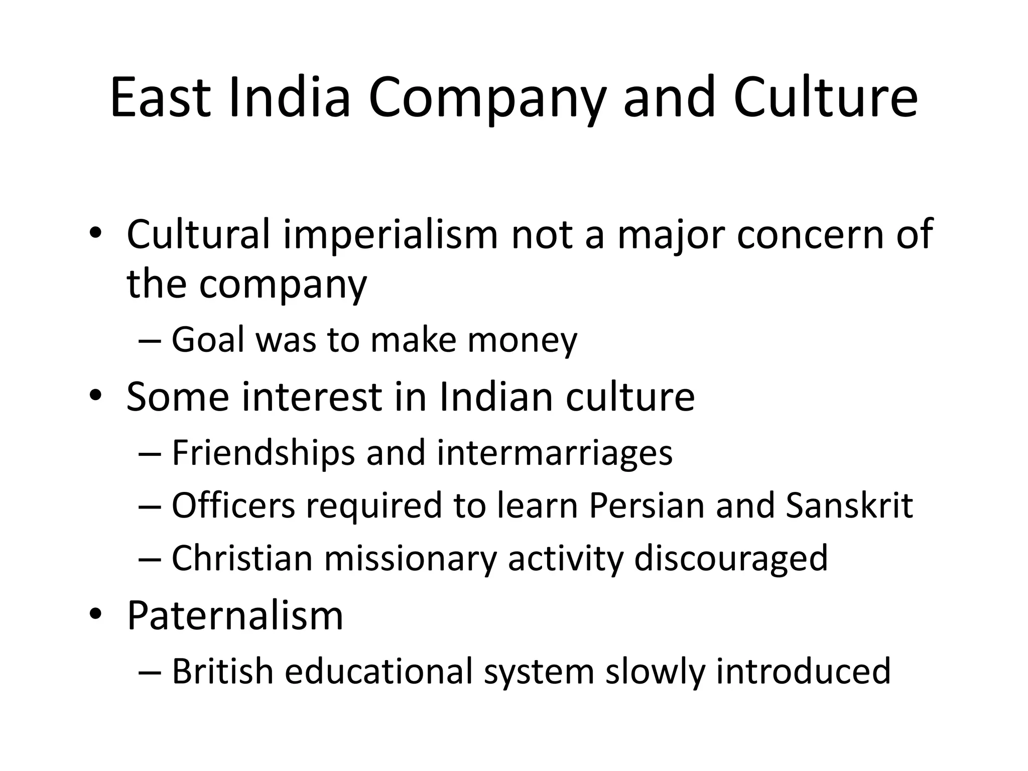 Establishment of company rule in india .ppt