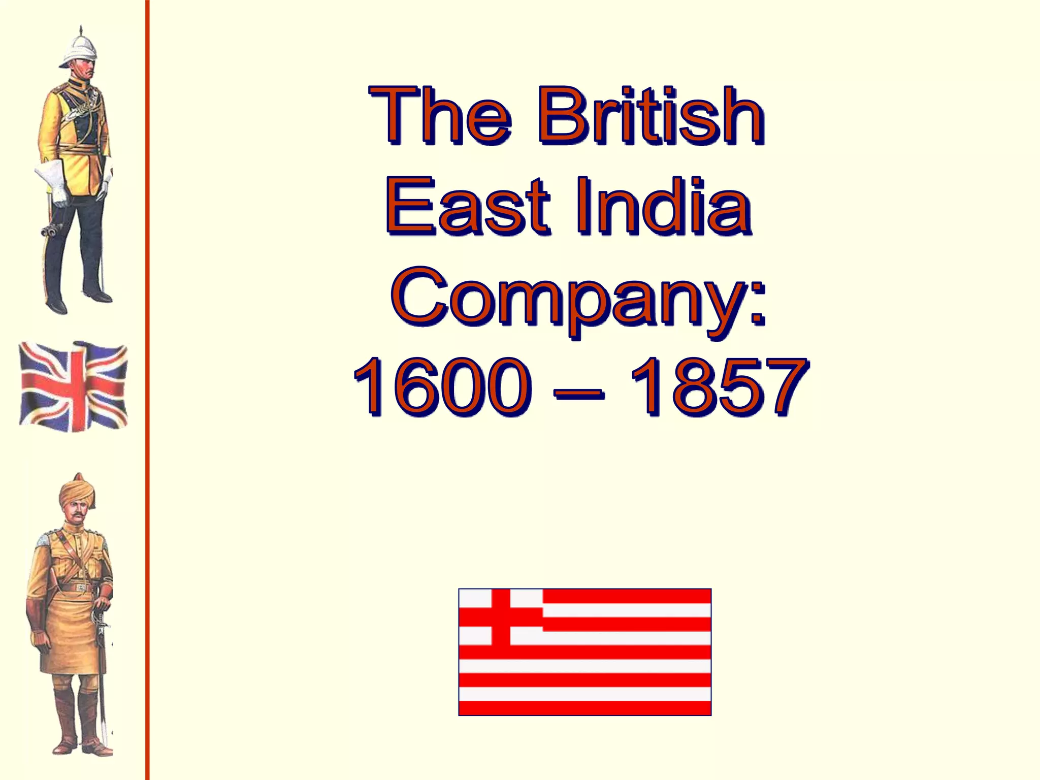 Establishment of company rule in india .ppt