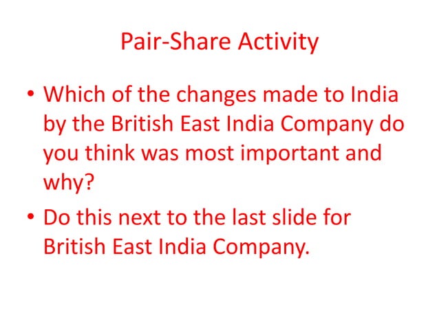 Establishment of company rule in india .ppt