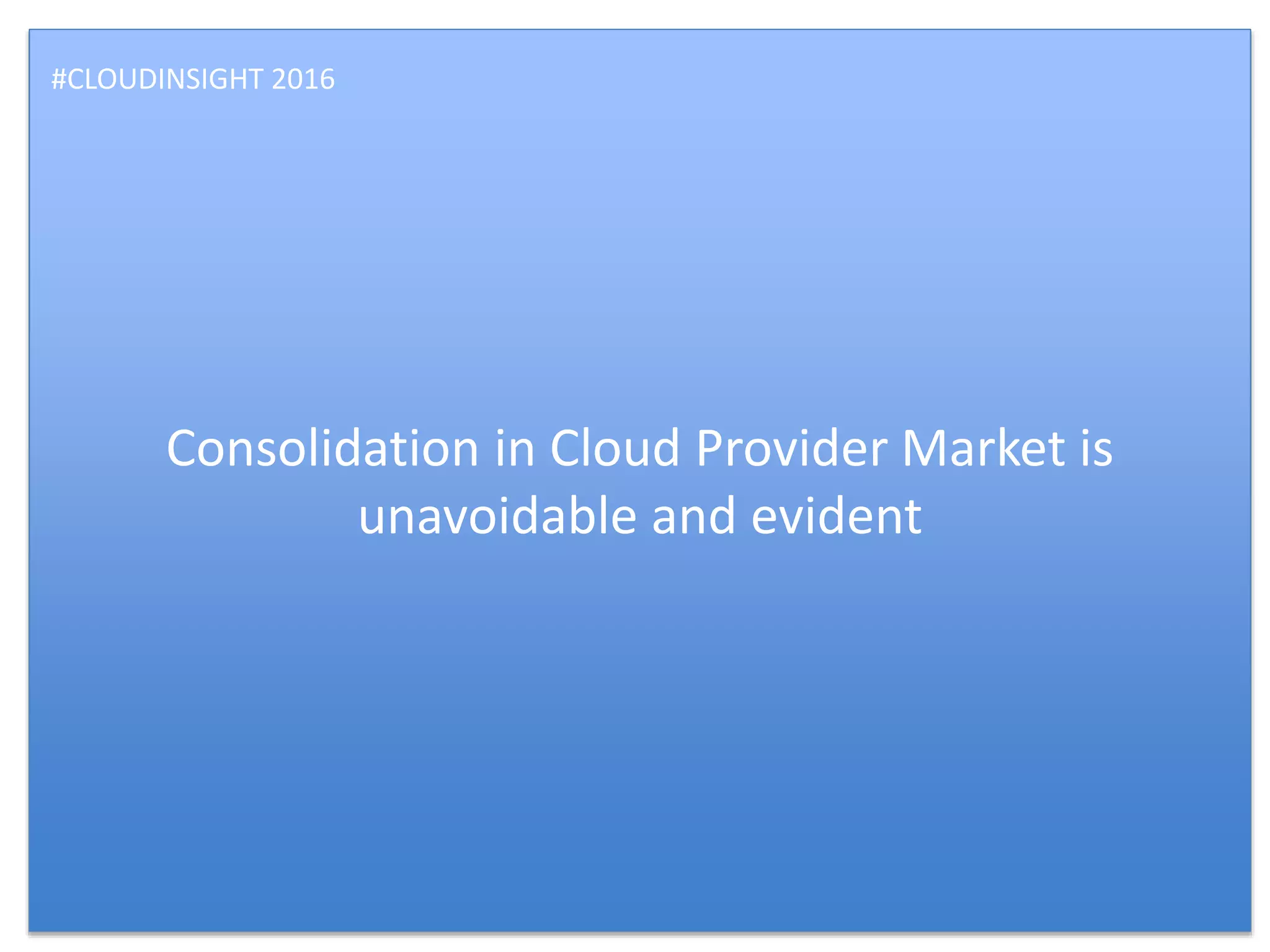 2016 Cloud Insights | PPTX