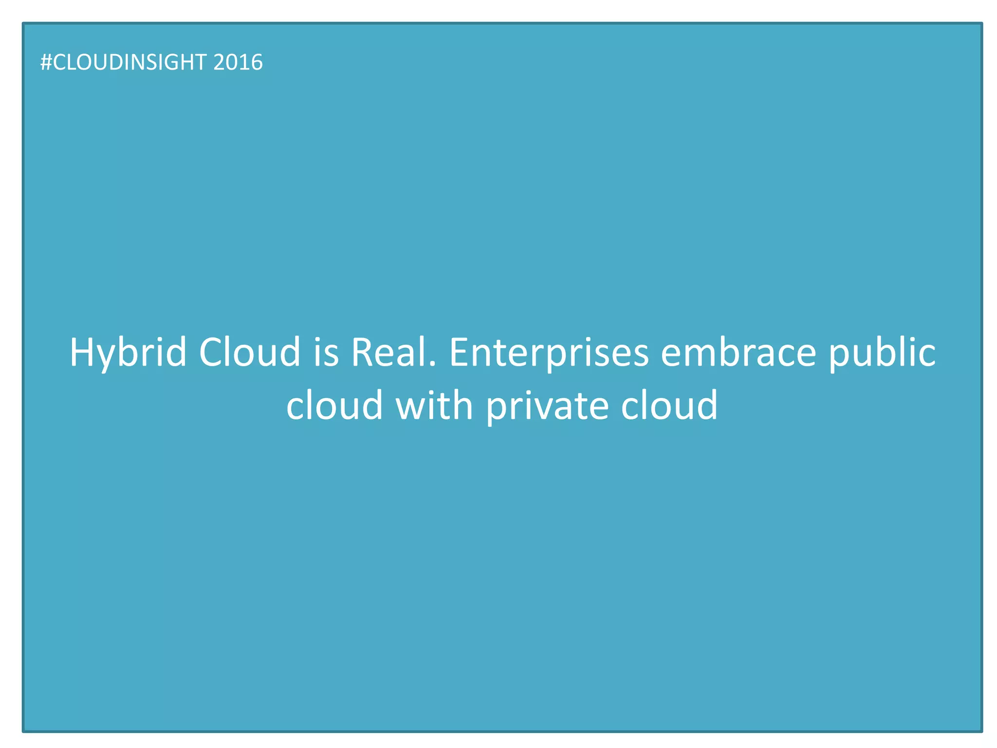 2016 Cloud Insights | PPTX