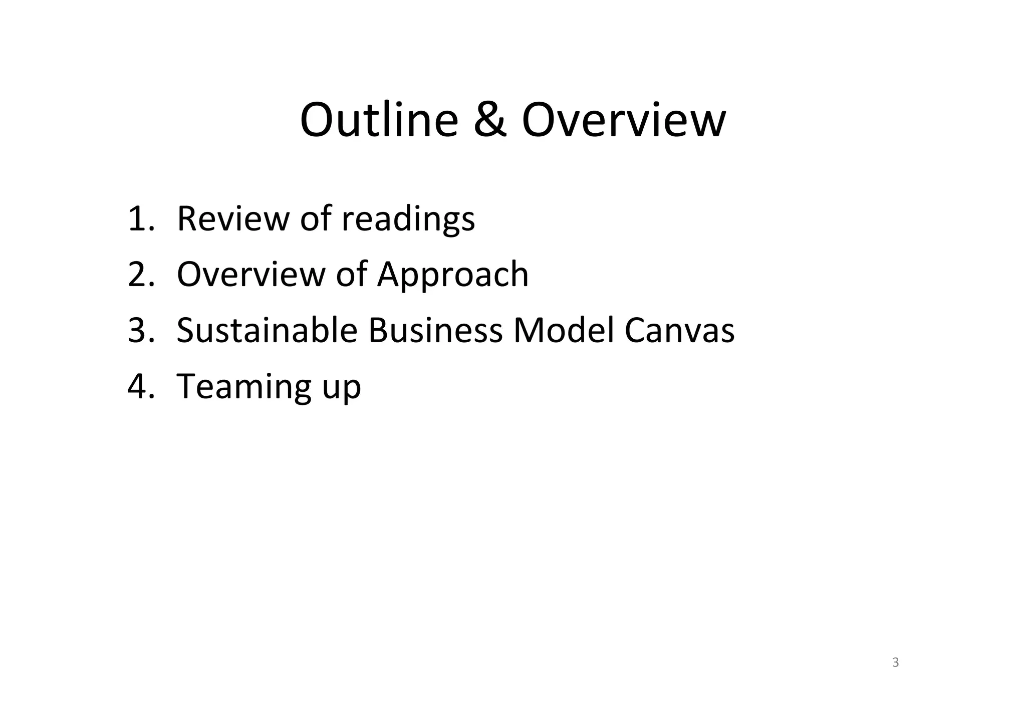 Requirements Engineering for Sustainability - 1 - Intro & Business ...