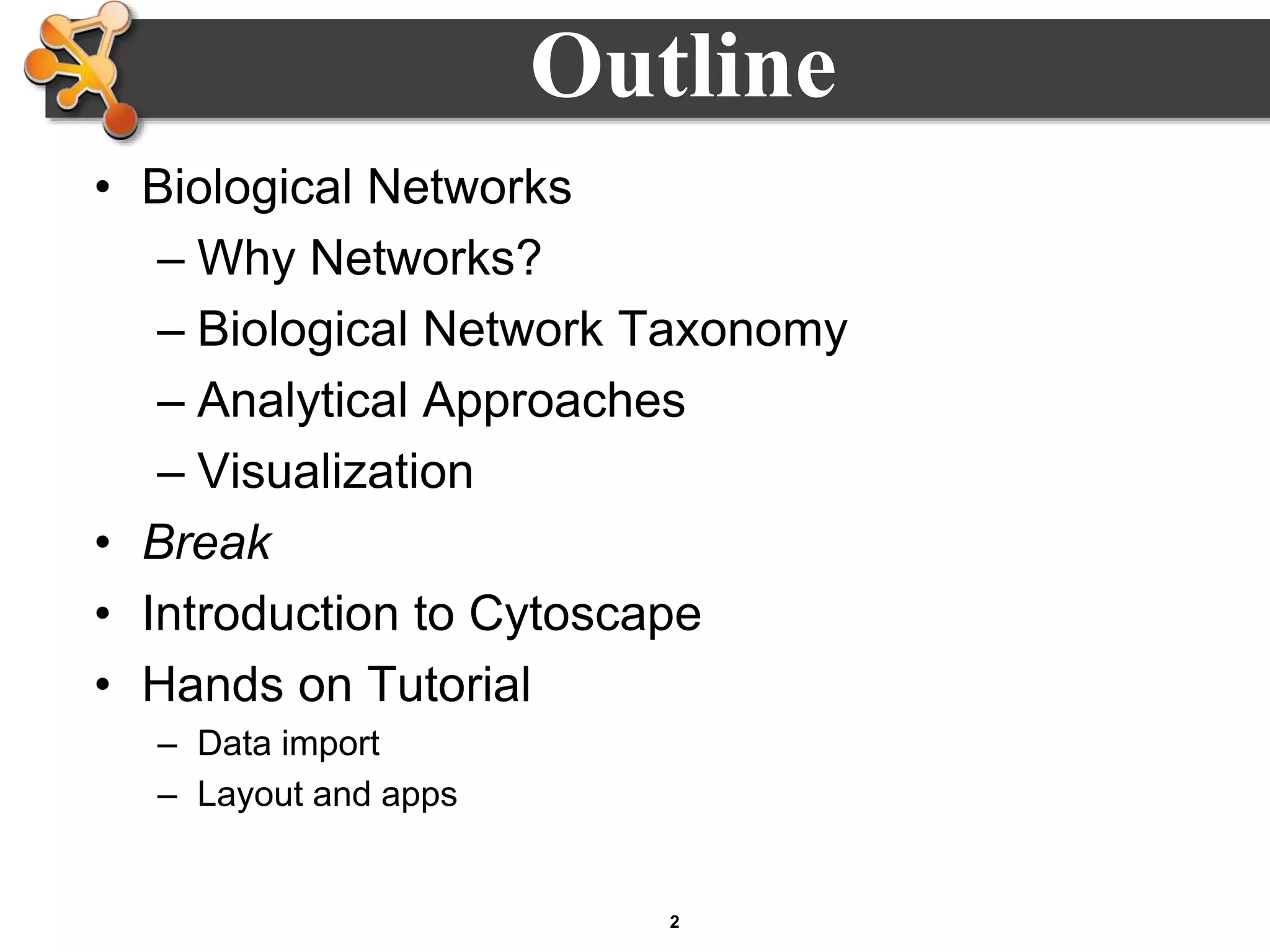 2016 Cytoscape 3.3 Tutorial | PPT