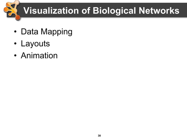 Cytoscape Network Visualization and Analysis | PPTX