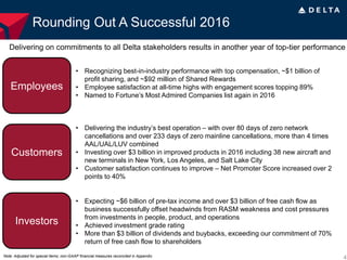 2016 Delta Investor Day | PPT