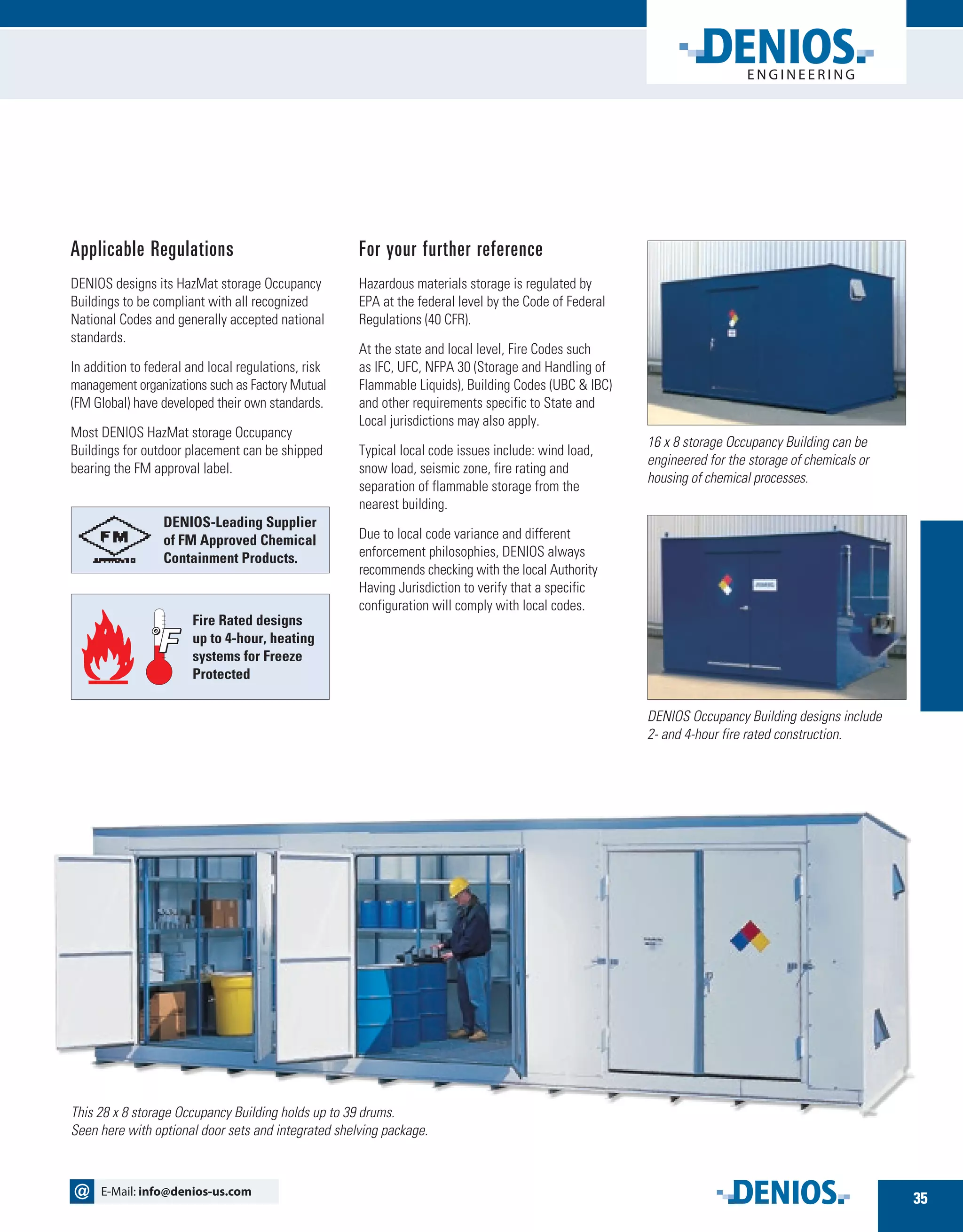 Introduction to Chemical Storage Occupancy Buildings | PDF