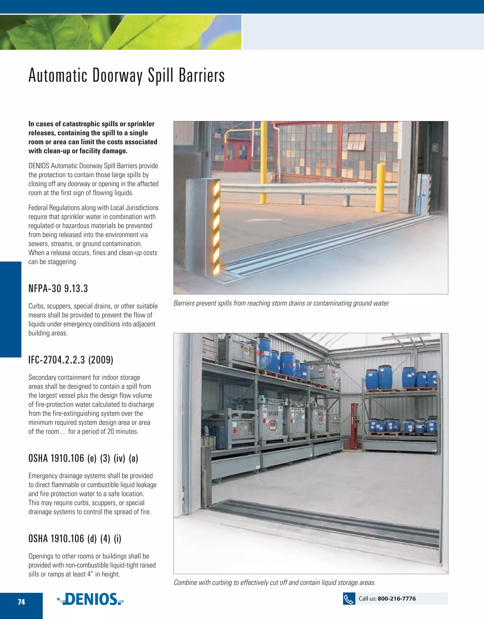 Large Area Spill Containment | PDF
