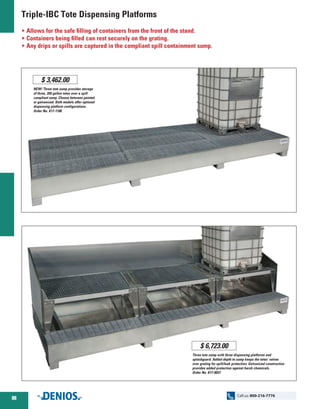 IBC Tote Containment Sumps | PDF