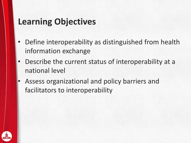 Misadventures in Interoperability | PPT