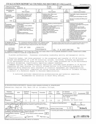 2016 E6 Evaluation | PDF