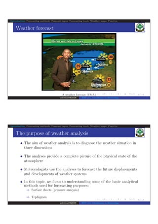 Basic analytical methods in Meteorology | PDF