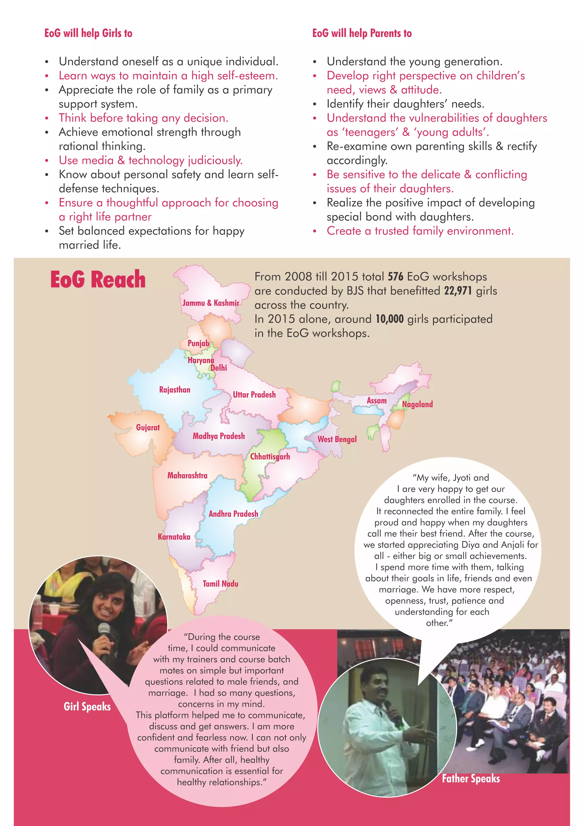 Girl Empowerment Program "Smart Girl" Brochure | PDF