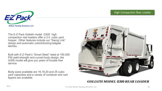 2016 E-Z Pack Company Profile and Product Information | PPTX ...