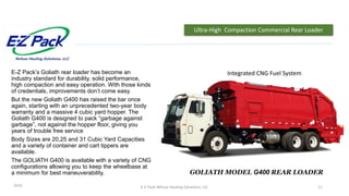 2016 E-Z Pack Company Profile and Product Information | PPTX ...