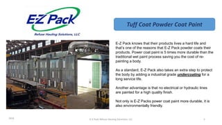 2016 E-Z Pack Company Profile and Product Information | PPTX ...