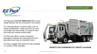 2016 E-Z Pack Company Profile and Product Information | PPTX ...